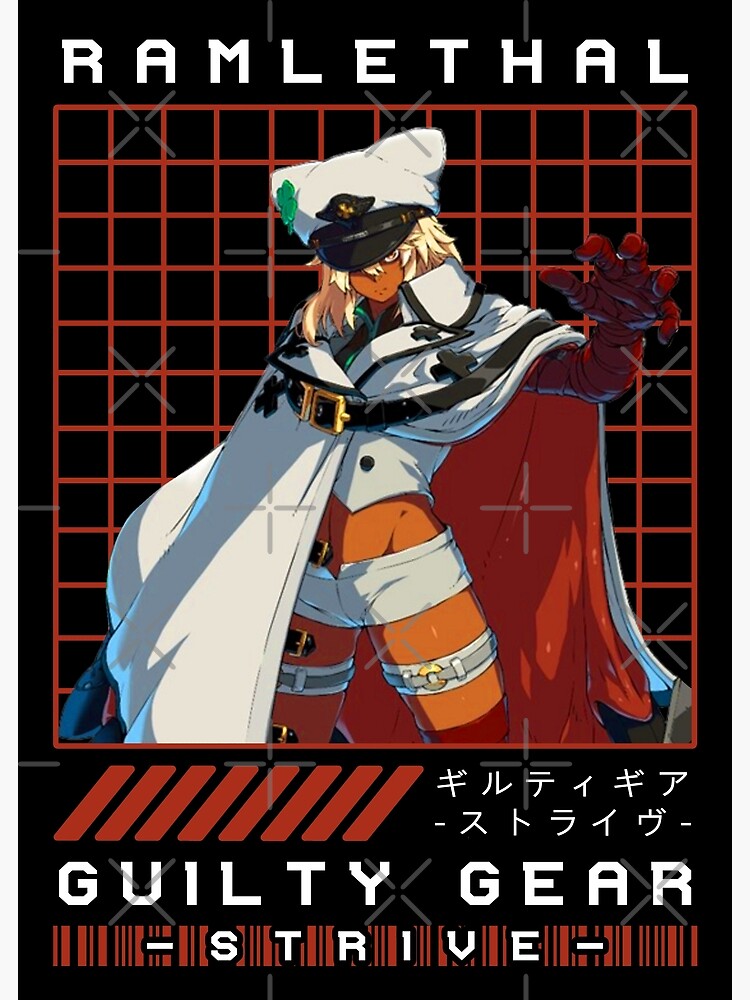 "GUILTY GEAR - RAMLETHAL" Poster for Sale by RECBLACK | Redbubble