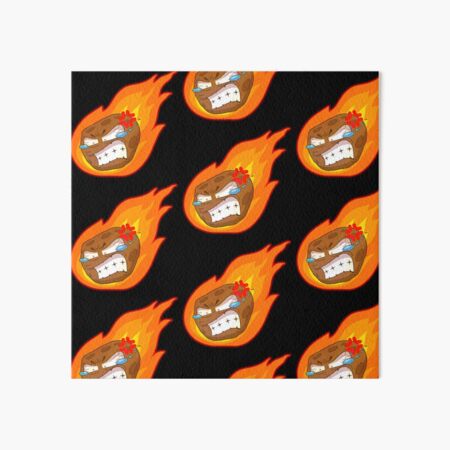 "Angry Falling Meteor" Art Board Print for Sale by mrankin-art | Redbubble