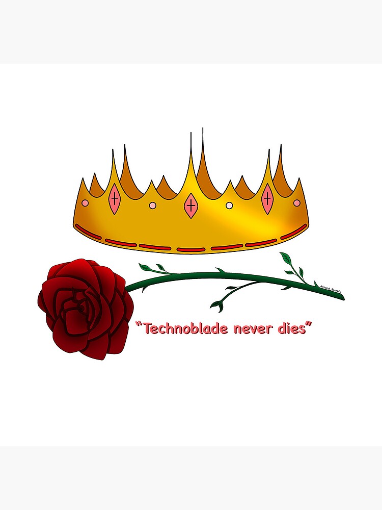 Technoblade never dies Premium Matte Vertical Poster sold by Zimbabwe ...
