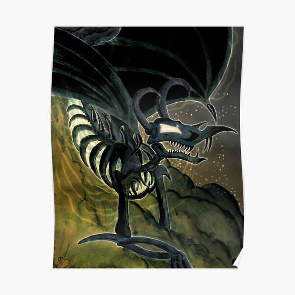 "The Beast of Ember" Poster for Sale by DarkHeart9 | Redbubble