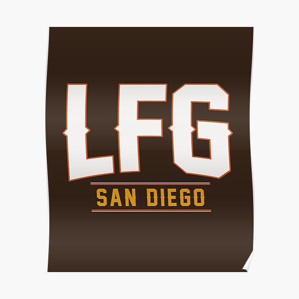 "LFGSD Jorge Alfaro San Diego Base Ball Slam Diego" Poster for Sale by ...