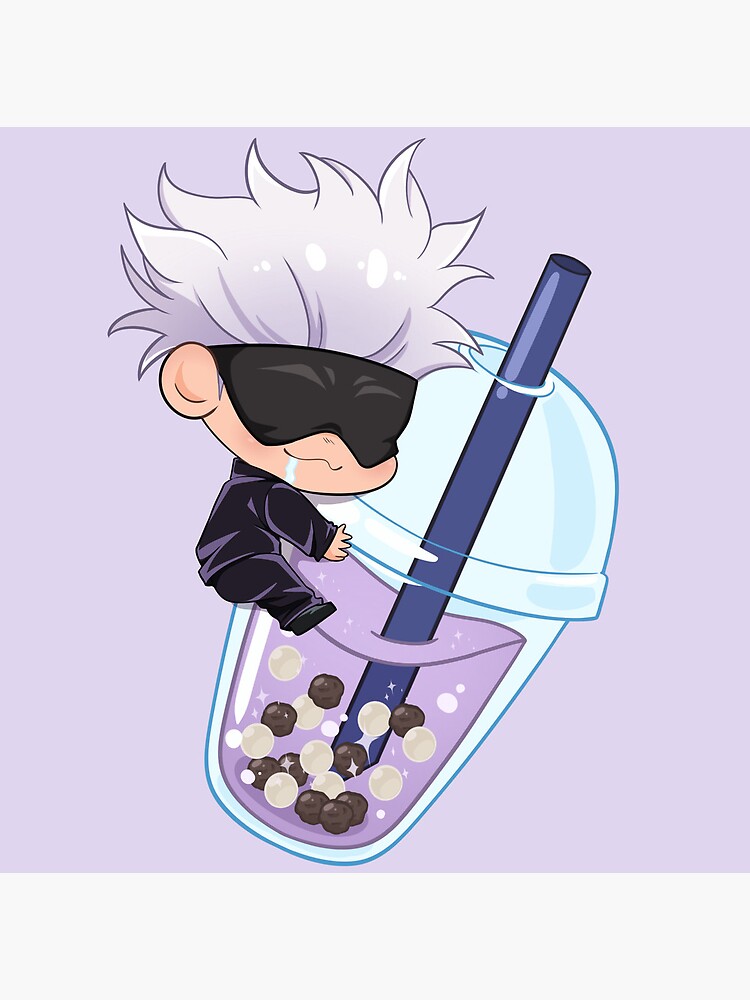 "JJK Bubble Tea - Gojo Satoru" Photographic Print for Sale by Aikeji ...