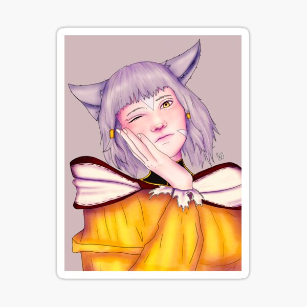 "Nia" Sticker for Sale by makethatmack | Redbubble