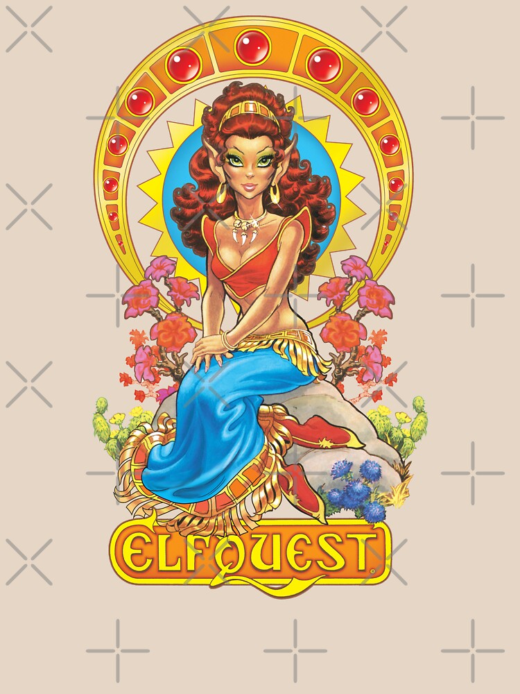 "ElfQuest: Leetah the Healer" T-shirt for Sale by elfquest | Redbubble | elfquest t-shirts - elf ...