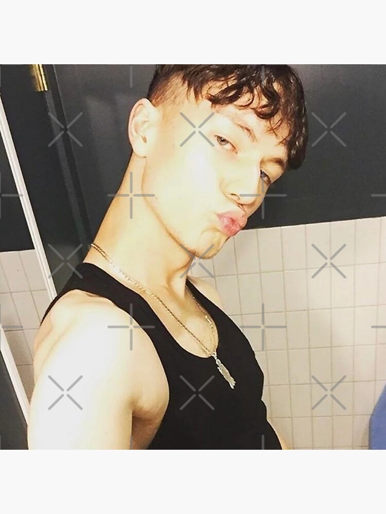"bladee flexing kissy face" Poster for Sale by Wynters-Stuff | Redbubble