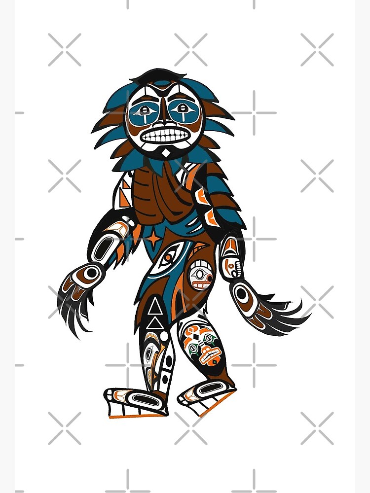 "Bigfoot Rising" Art Print for Sale by NINUNO | Redbubble