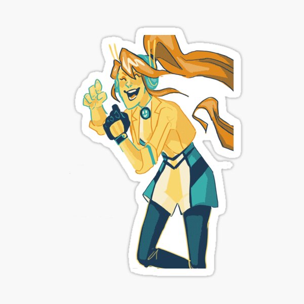 "Athena Cykes - Aroace Flag" Sticker for Sale by Kaetor | Redbubble
