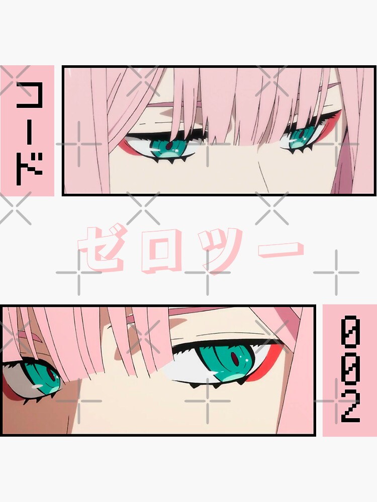 "Japan Zero Two" Sticker for Sale by ukly0 | Redbubble