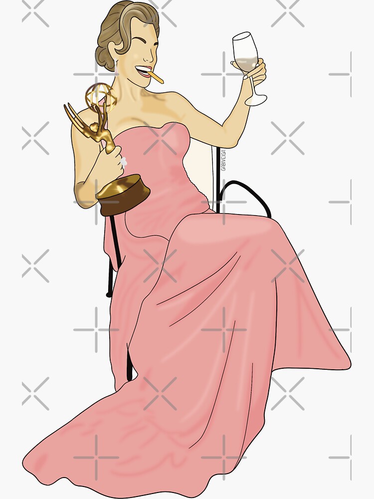 "Emmys 2021" Sticker for Sale by featuringabi | Redbubble