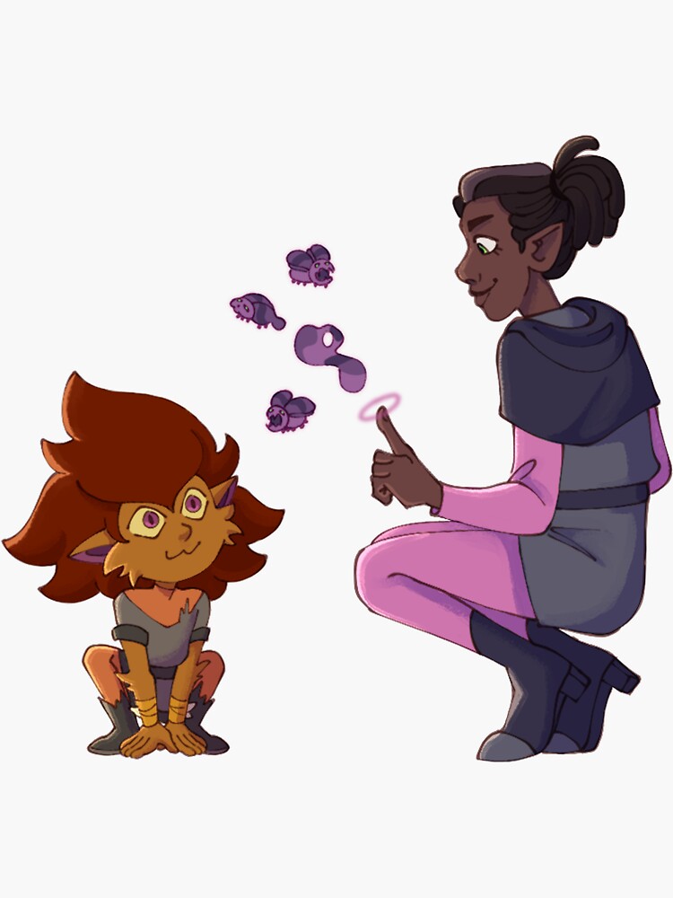 "Darius and Eberwolf" Sticker for Sale by nyxseaa | Redbubble