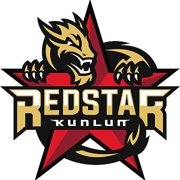"HC Kunlun Red Star Beijing Chinese Hockey Team, KHL" Sticker for Sale ...