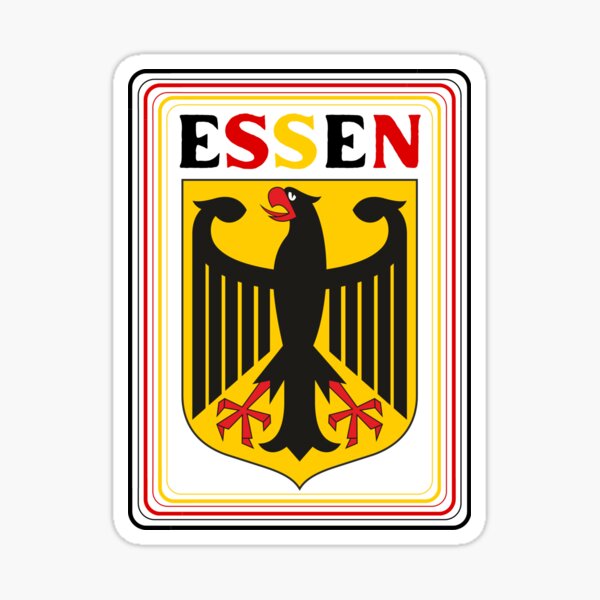 "City of Essen Germany" Sticker for Sale by FedSherDesign | Redbubble