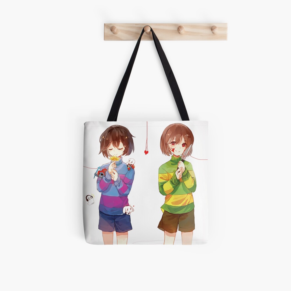 "Frisk and Chara (Undertale)" Sticker for Sale by hideawaymelon | Redbubble