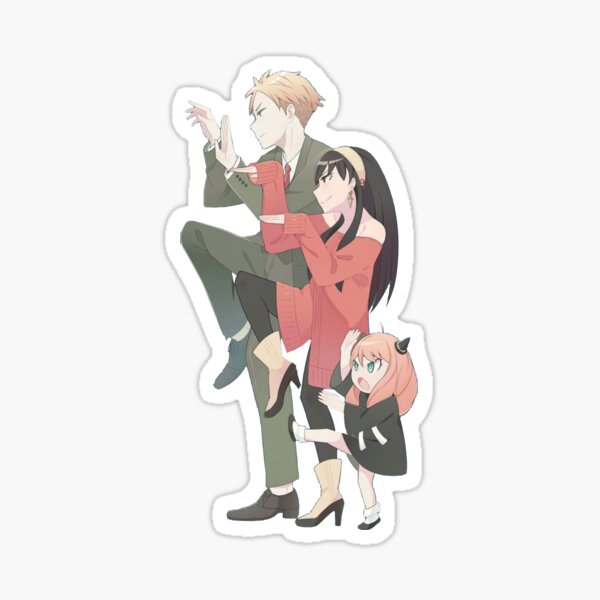"Loid Forger - Spy X Family" Sticker for Sale by LittleDelta | Redbubble