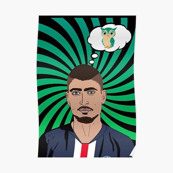 "VERRATTI POP ART" Poster for Sale by weartoff | Redbubble