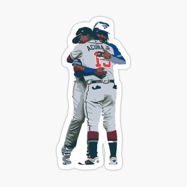 "ACUNA JR" Sticker for Sale by CecilArt715 | Redbubble