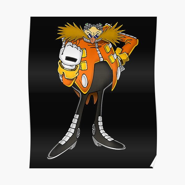 "Dr Eggman Transformation" Poster for Sale by OSTONSHOP | Redbubble
