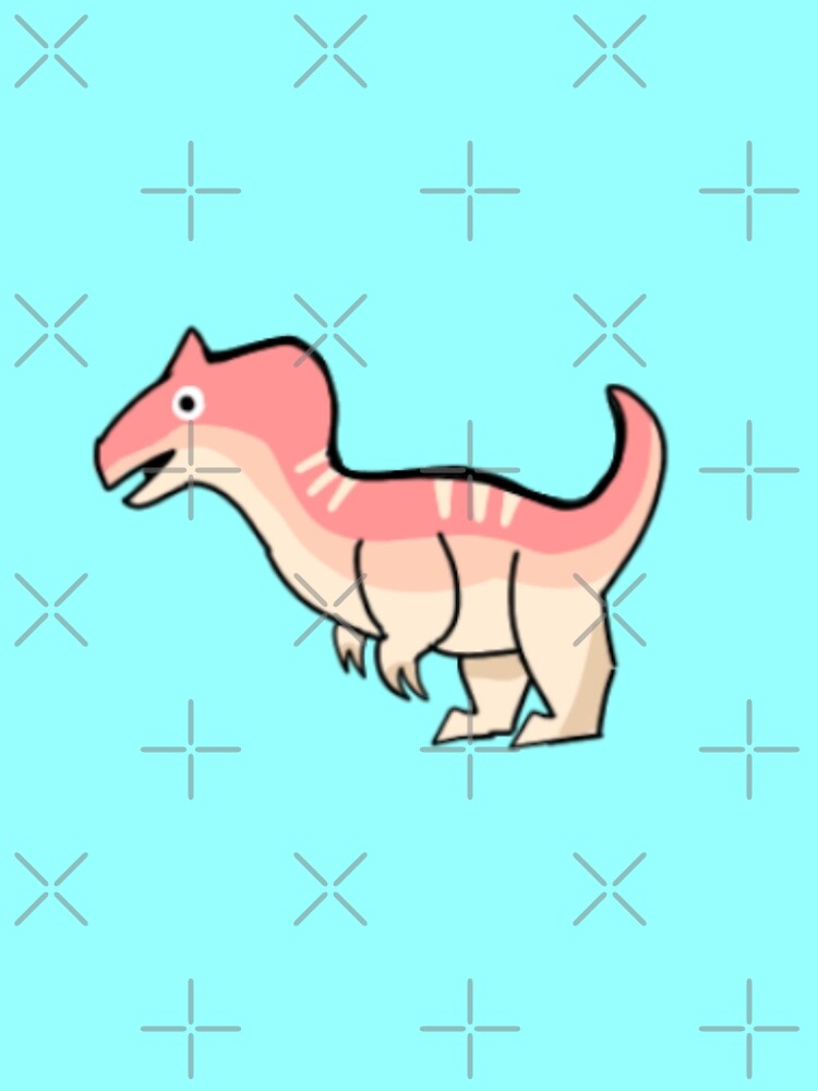 "Pink Allosaurus" Poster for Sale by DRAGONSandWAVES | Redbubble