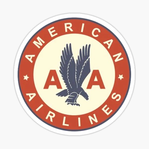 "american airlines" Sticker for Sale by bxlart | Redbubble
