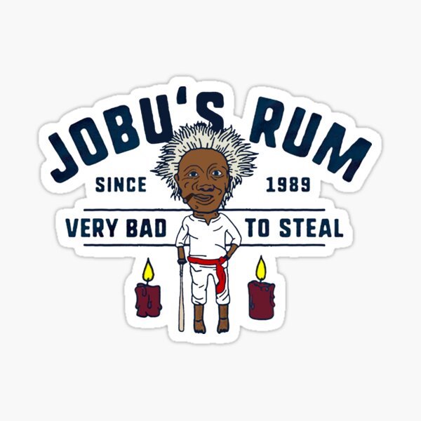 "Jobu's Rum" Sticker for Sale by PixelBuilder | Redbubble