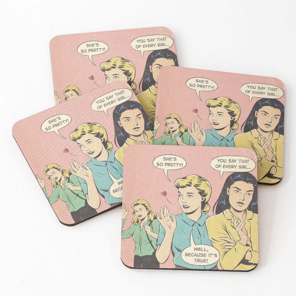 "she's so pretty!" Sticker for Sale by jeniferprince | Redbubble