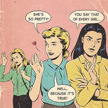 "she's so pretty!" Sticker for Sale by jeniferprince | Redbubble