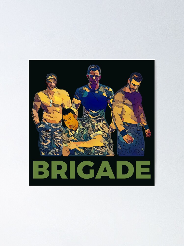 "BRIGADE (Military Cubism Theme)" Poster for Sale by LiverpoolStore ...