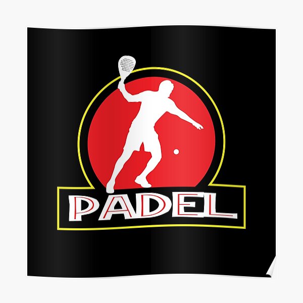 "Padel drawing " Poster for Sale by Blondiabshop | Redbubble