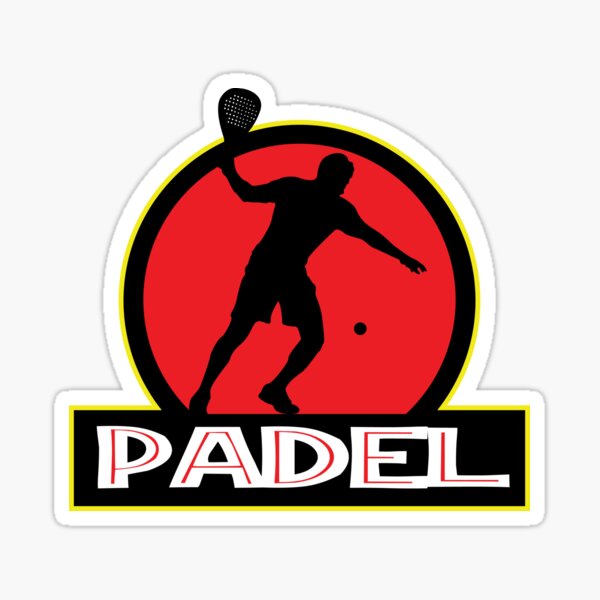 "Padel drawing " Sticker for Sale by Blondiabshop | Redbubble