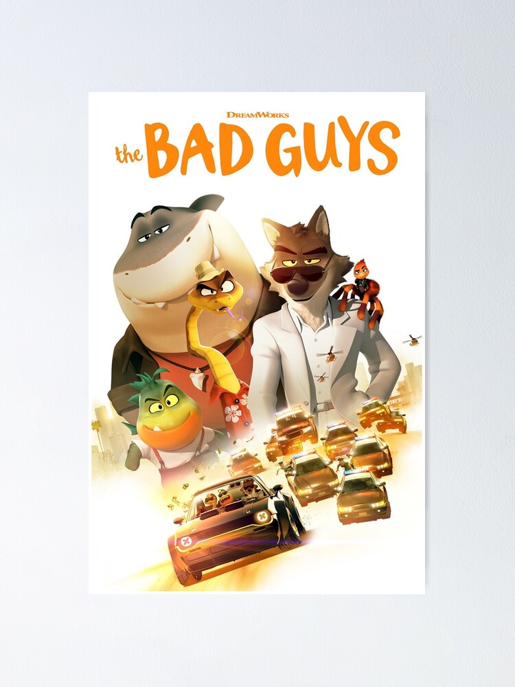 "The bad guys poster" Poster for Sale by carlosurbaniak | Redbubble