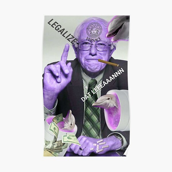 "Legalize Dat Lean" Poster for Sale by 098v | Redbubble