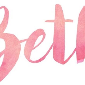 "Beth" Sticker for Sale by ampp | Redbubble