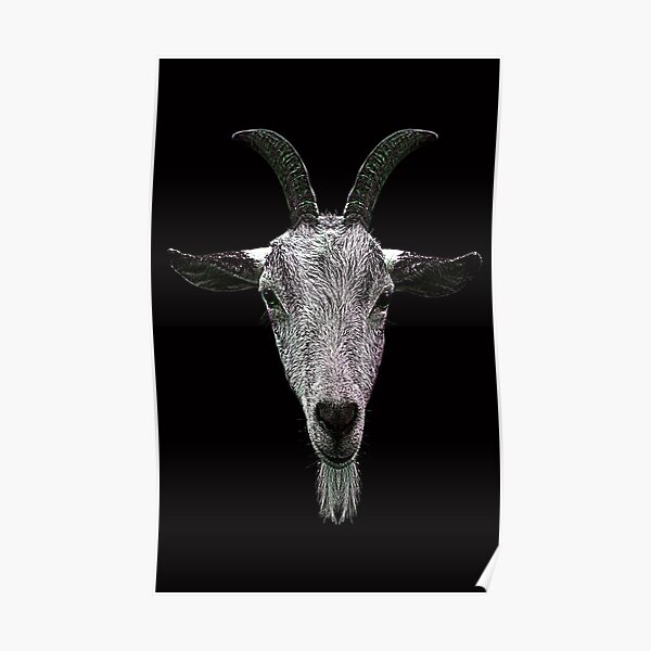 "GOAT" Poster for Sale by Kalu-dizajner4 | Redbubble