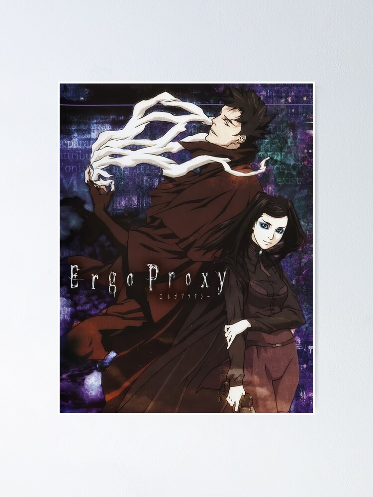 "Ergo Proxy // Real and Vincent " Poster for Sale by Mozzardini | Redbubble