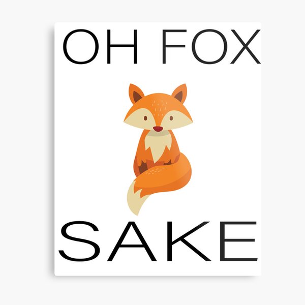 "fox lovers, the best cup can see is a fox picture Oh for Fox Sake Svg ...
