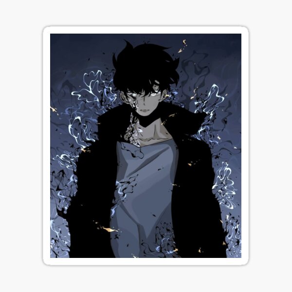 "Sung Jin Woo - Solo Leveling" Sticker for Sale by OtakuEmporium ...