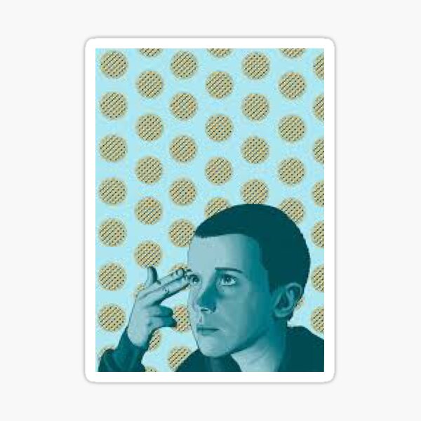 "Eleven Stranger things 4" Sticker for Sale by Expressteeart | Redbubble