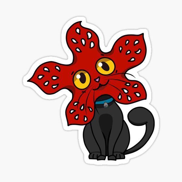 "DEMOCAT" Sticker for Sale by Multiverse3D | Redbubble