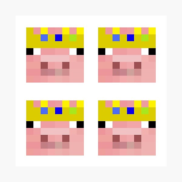 "Techno Blade ( Minecraft Streamer ) Set" Photographic Print for Sale ...