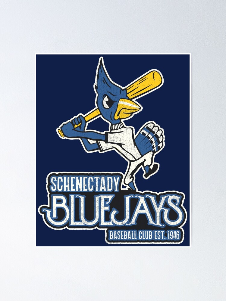 "Schenectady Blue Jays Retro Defunct Baseball" Poster for Sale by ...