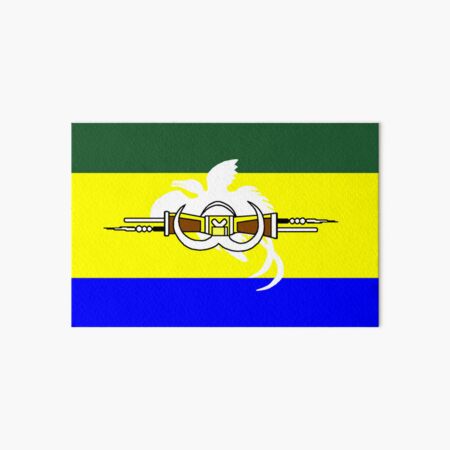 "Flag of Morobe, Papua New Guinea" Art Board Print for Sale by PNG-pikinini | Redbubble