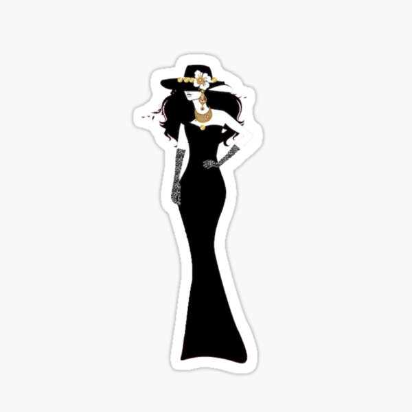"IM THAT GIRL SIMPLY ELEGANT" Sticker for Sale by QWEENFIESTY | Redbubble