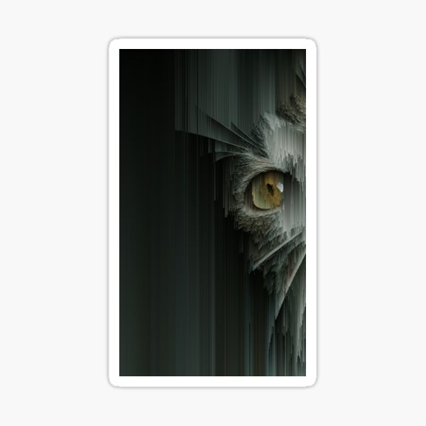 "Generating Cute Predators " Sticker for Sale by Doan-Akiti | Redbubble