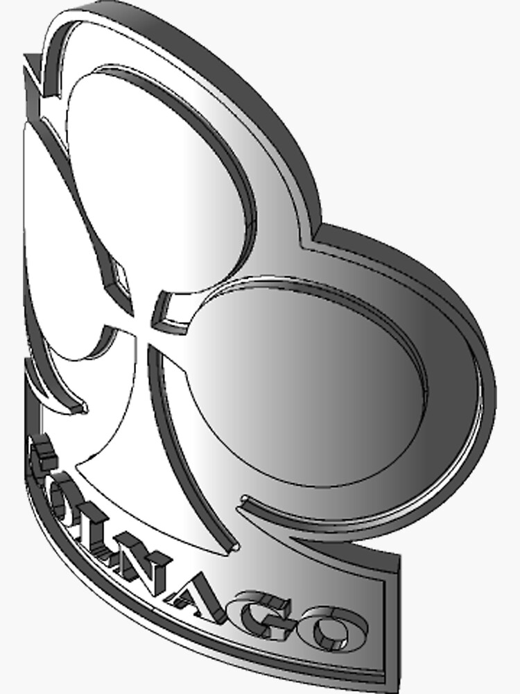 "3D logo colnago" Sticker for Sale by limozkaki | Redbubble