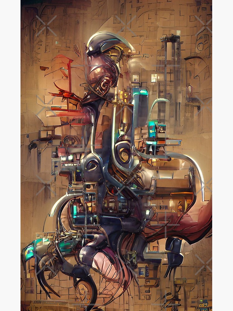 "biopunk world illustration, fantasy alien life" Poster for Sale by ...