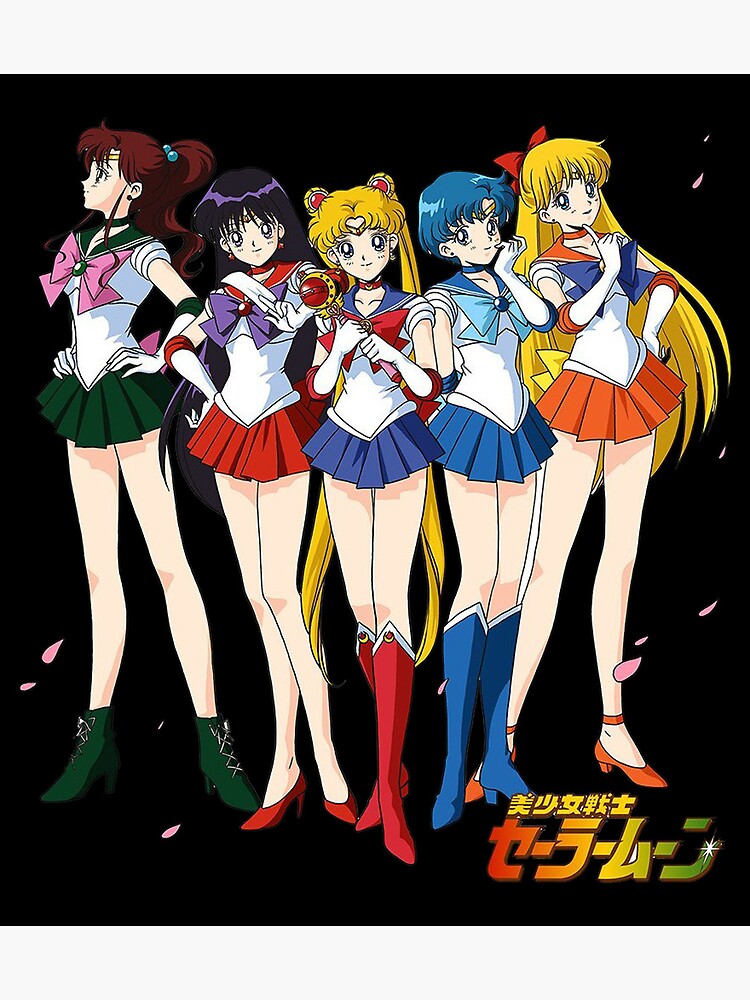 "Sailor Team" Poster for Sale by Anime-Lov3rs | Redbubble