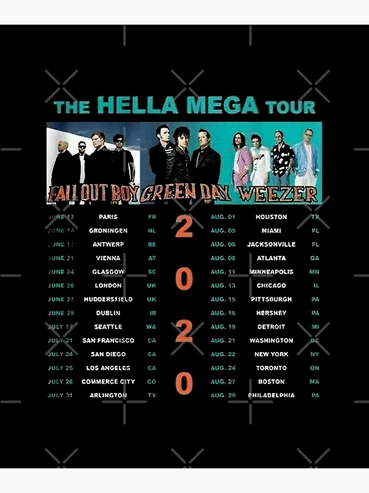 Hella Mega Tour a Hella Mega Tour a Hella Mega Tour Poster sold by ...