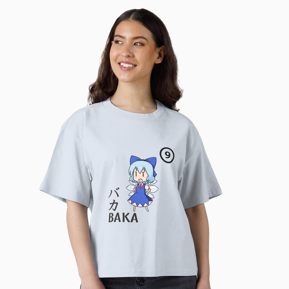 "BAKA!! ⑨⑨⑨⑨⑨⑨⑨⑨⑨⑨ CIRNO STRONG!" Sticker for Sale by Whitexican1301 ...