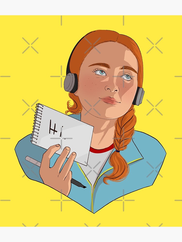 "Max Mayfield Stranger Things season 4 cartoon fanart | Sadie Sink ...
