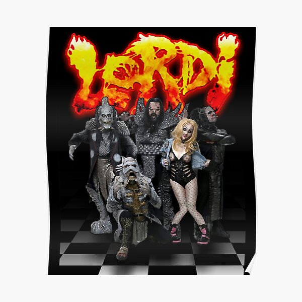 "Lordi For Fans" Poster for Sale by TonyBeecham | Redbubble